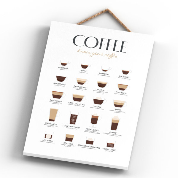 Maturi COFFEE ESSENTIAL GUIDE LIGHT | Wayfair.co.uk