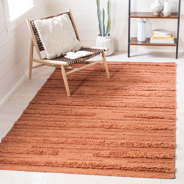 Laurel Foundry Modern Farmhouse Hartzler Handmade Flatweave Rust/Orange ...