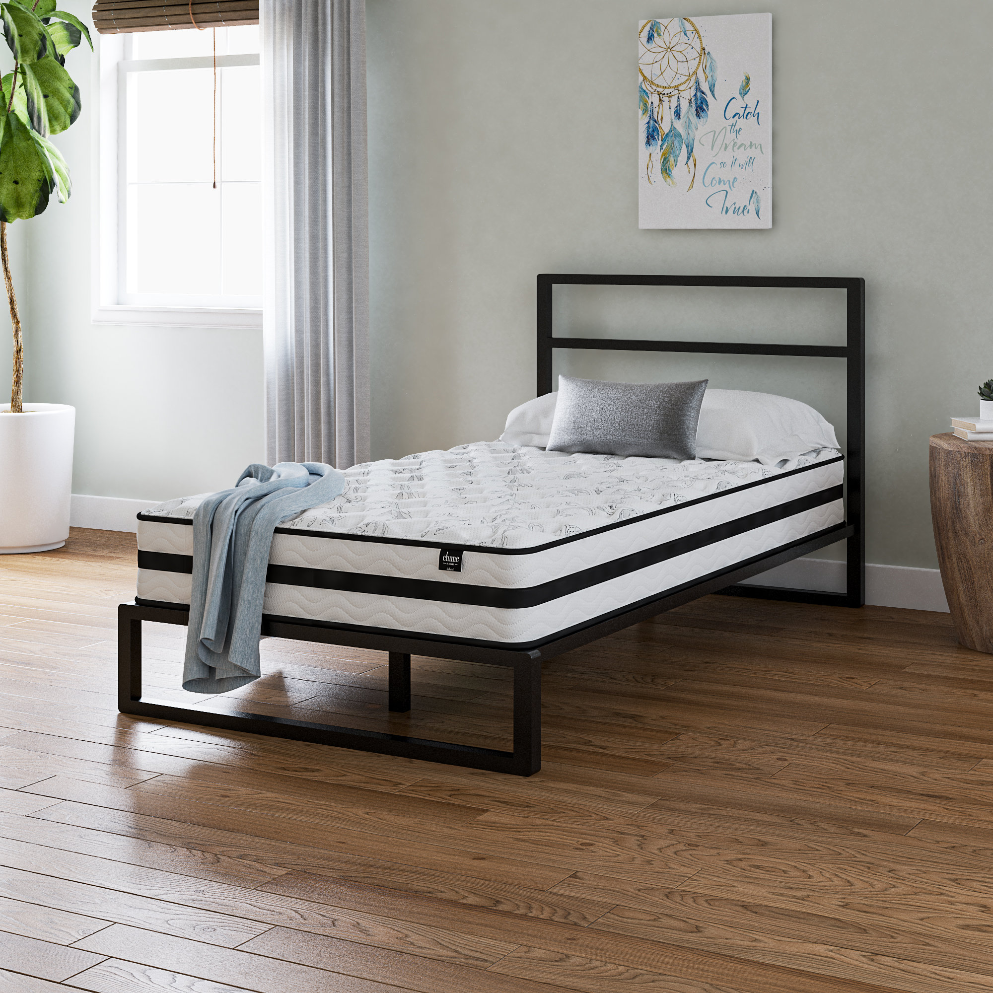 Signature Design by Ashley Chime 8'' Firm Mattress & Reviews | Wayfair