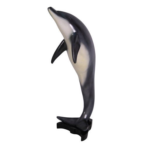 Design Toscano Leaping Sea Dolphin Statue & Reviews | Wayfair