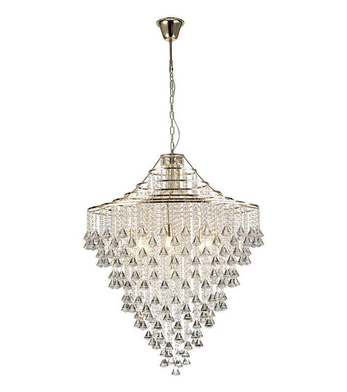 Diyas Inina 9-Light Crystal Chandlelier | Wayfair.co.uk