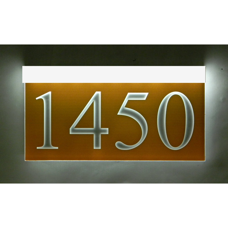 EZStreetSigns 1-Line Lawn Address Sign & Reviews | Wayfair