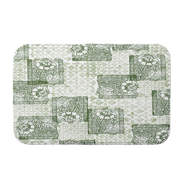 Latitude Vive Pedro Patches Bath Mat | Wayfair.co.uk