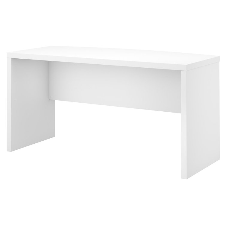 Bush Business Furniture Echo Bow Front Desk & Reviews | Wayfair