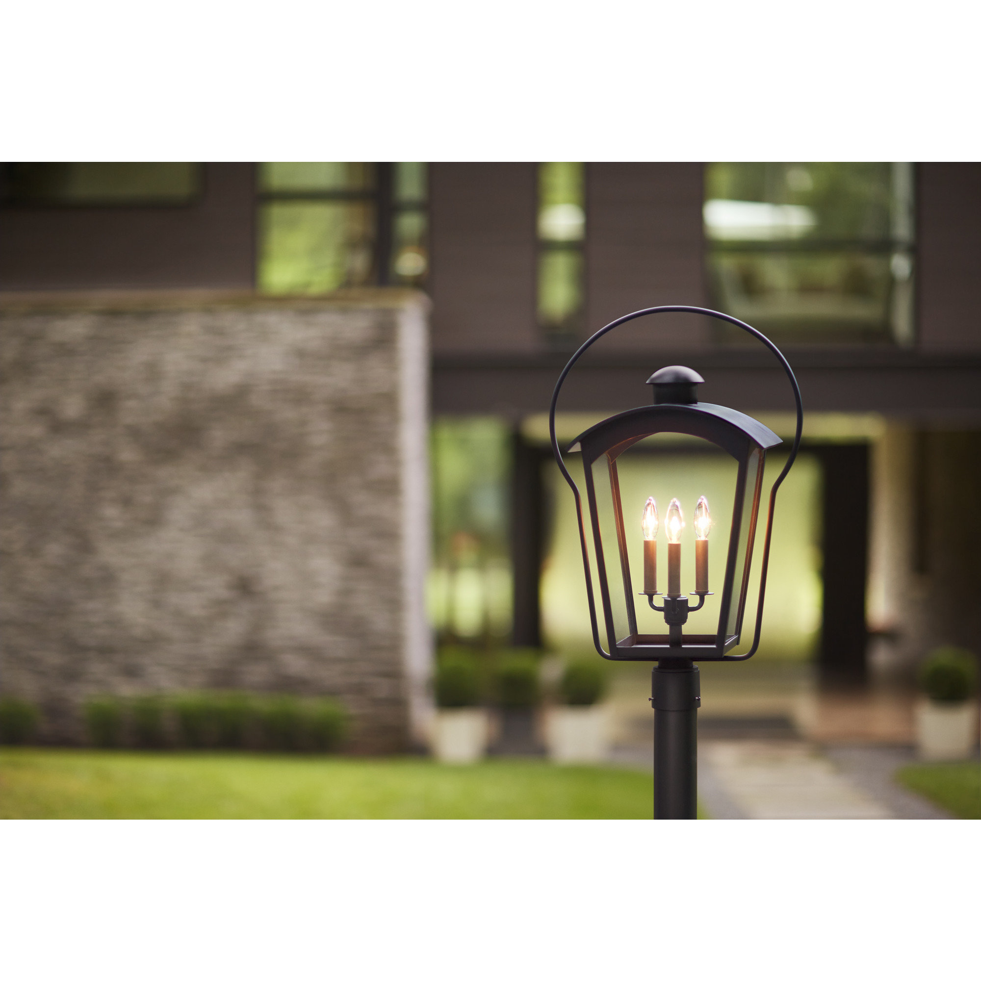 Hinkley Yale Transparent Lamp Post (Full) | Wayfair