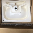 GROHE Eurocube® Alpine White Rectangular Wall Mount Bathroom Sink with ...