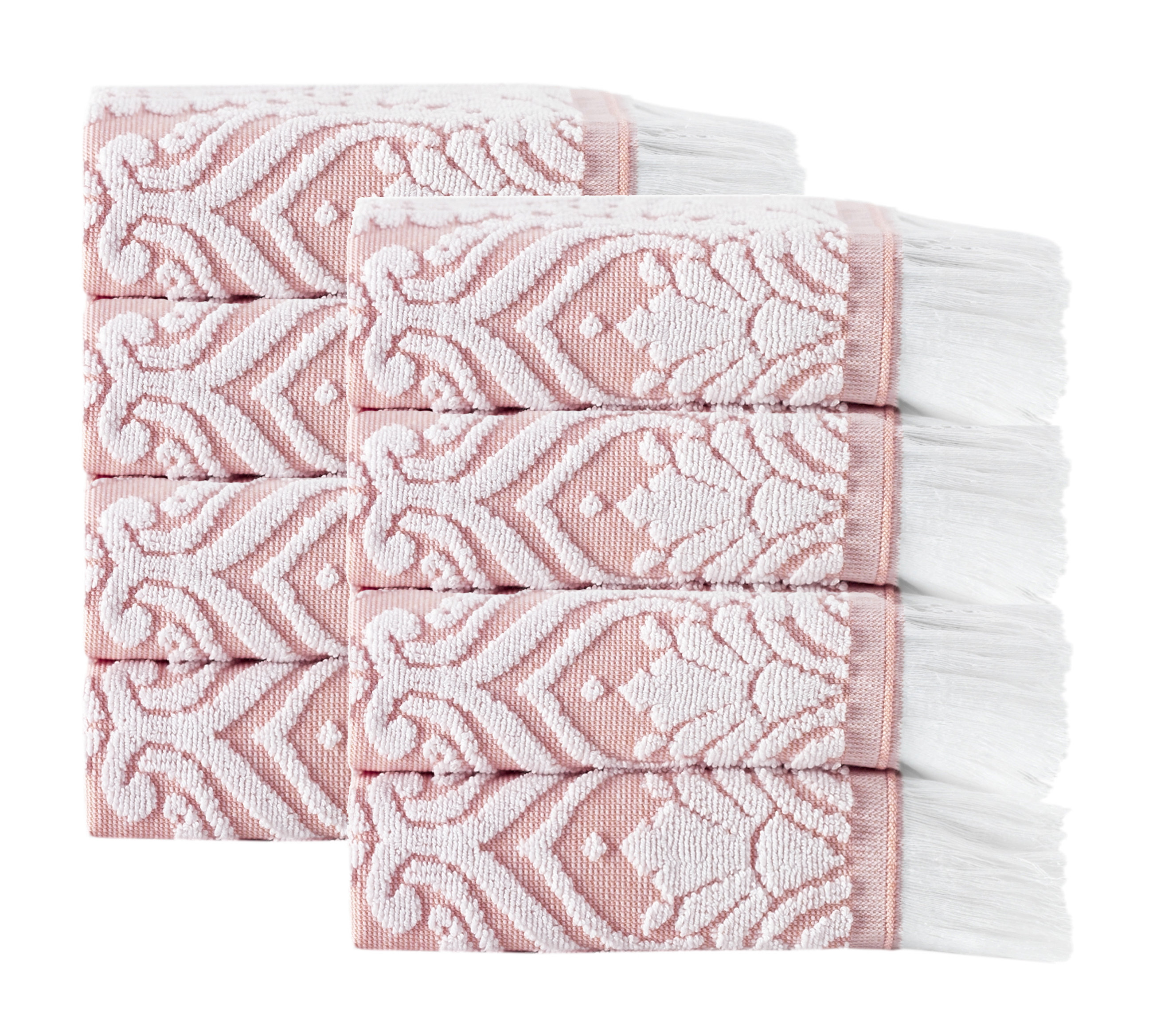 Birch Lane™ Devon Floral Turkish Cotton Wash Towels & Reviews | Wayfair