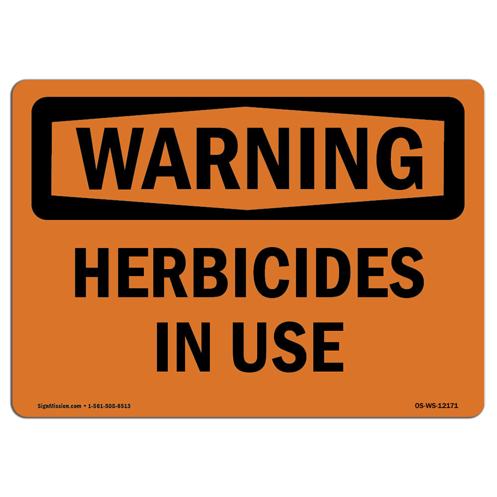 SignMission Herbicides in Use Sign | Wayfair
