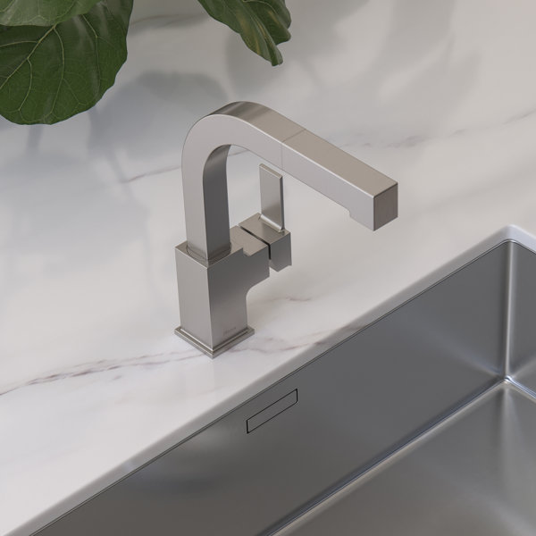 Pfister Arkitek Pull Out Single Handle Kitchen Faucet & Reviews | Wayfair