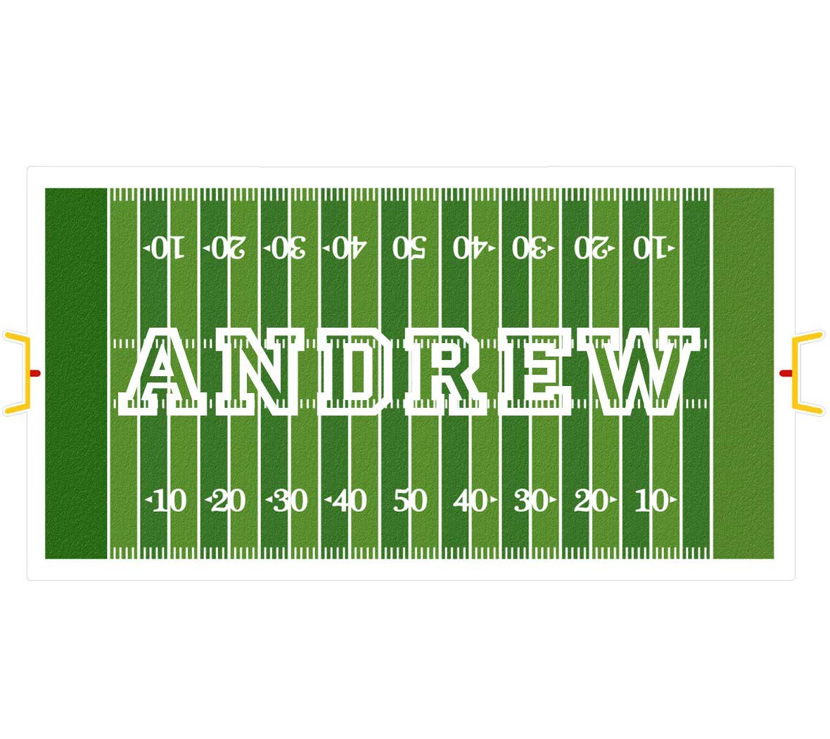 VWAQ Custom Football Field Wall Decal | Wayfair