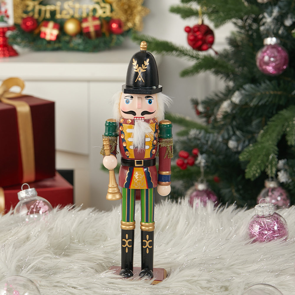 The Seasonal Aisle Christmas Nutcracker Soldier Puppet | Wayfair.co.uk