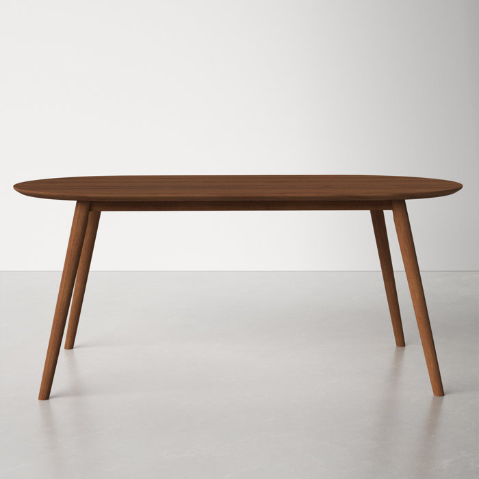 AllModern Bray 71'' Solid Oak Dining Table & Reviews | Wayfair