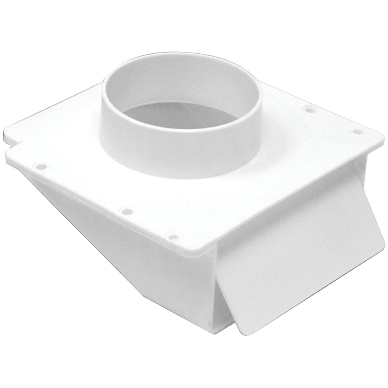 Lambro Industries Plastic Under-Eave Universal Washing Machine Vent ...