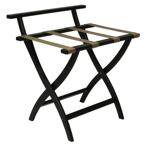 Wooden Mallet Wood Luggage Rack & Reviews | Wayfair