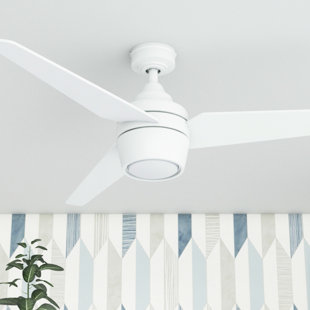 Wayfair | White & Cream Ceiling Fans You'll Love in 2022