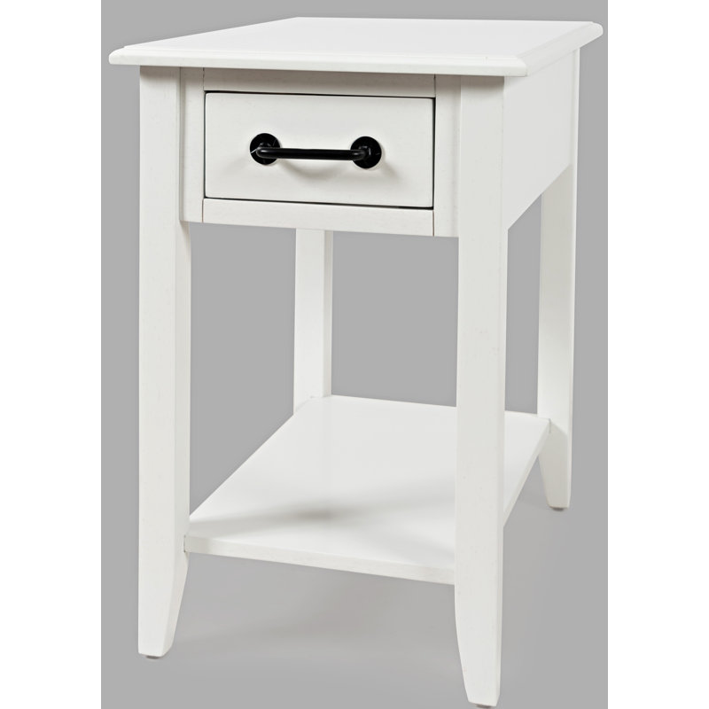 August Grove® Gallaher 24'' Tall End Table with Storage & Reviews | Wayfair