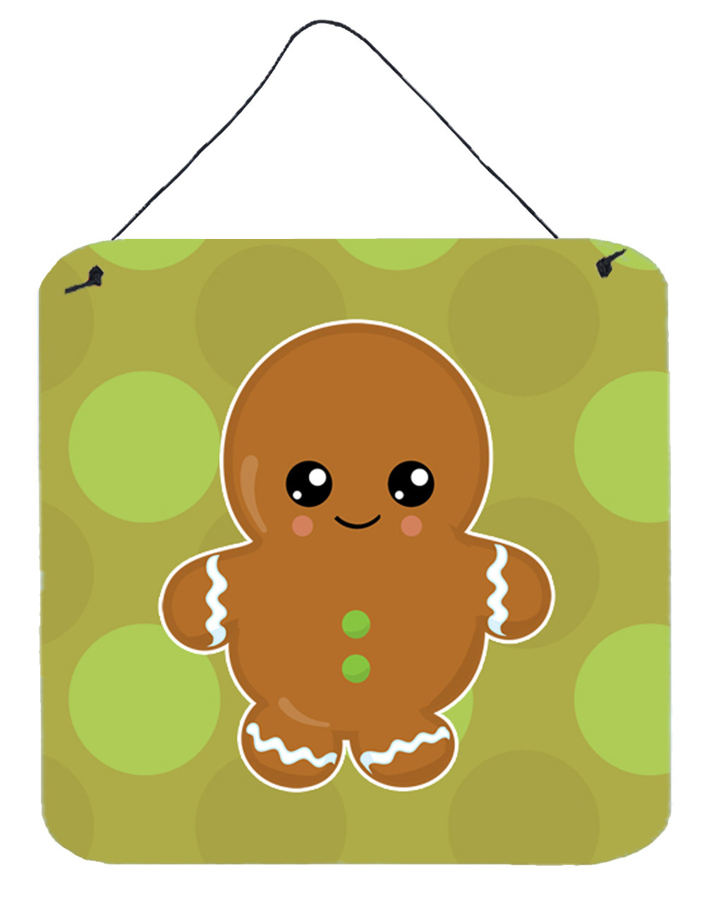 The Holiday Aisle® Christmas Gingerbread Man Wall Décor | Wayfair