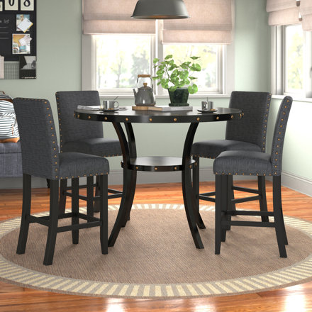 Wayfair | Black Counter Height Kitchen & Dining Room Sets & Tables You ...