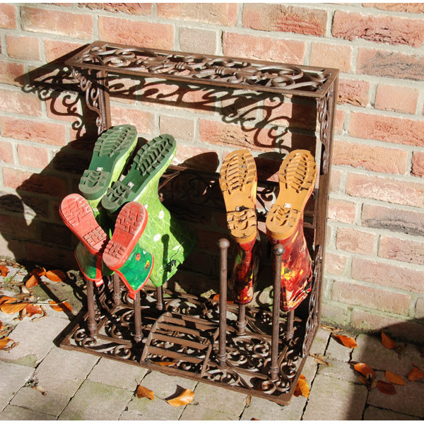 Outdoor Wellington Boot Rack | Wayfair.co.uk