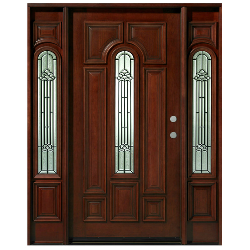 Asian Pacific Products Inc. Mahogany Prehung Front Entry Doors ...