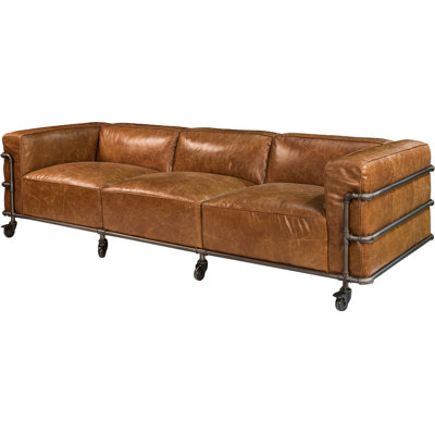 Extra Long Leather Sofas You'll Love in 2020 | Wayfair