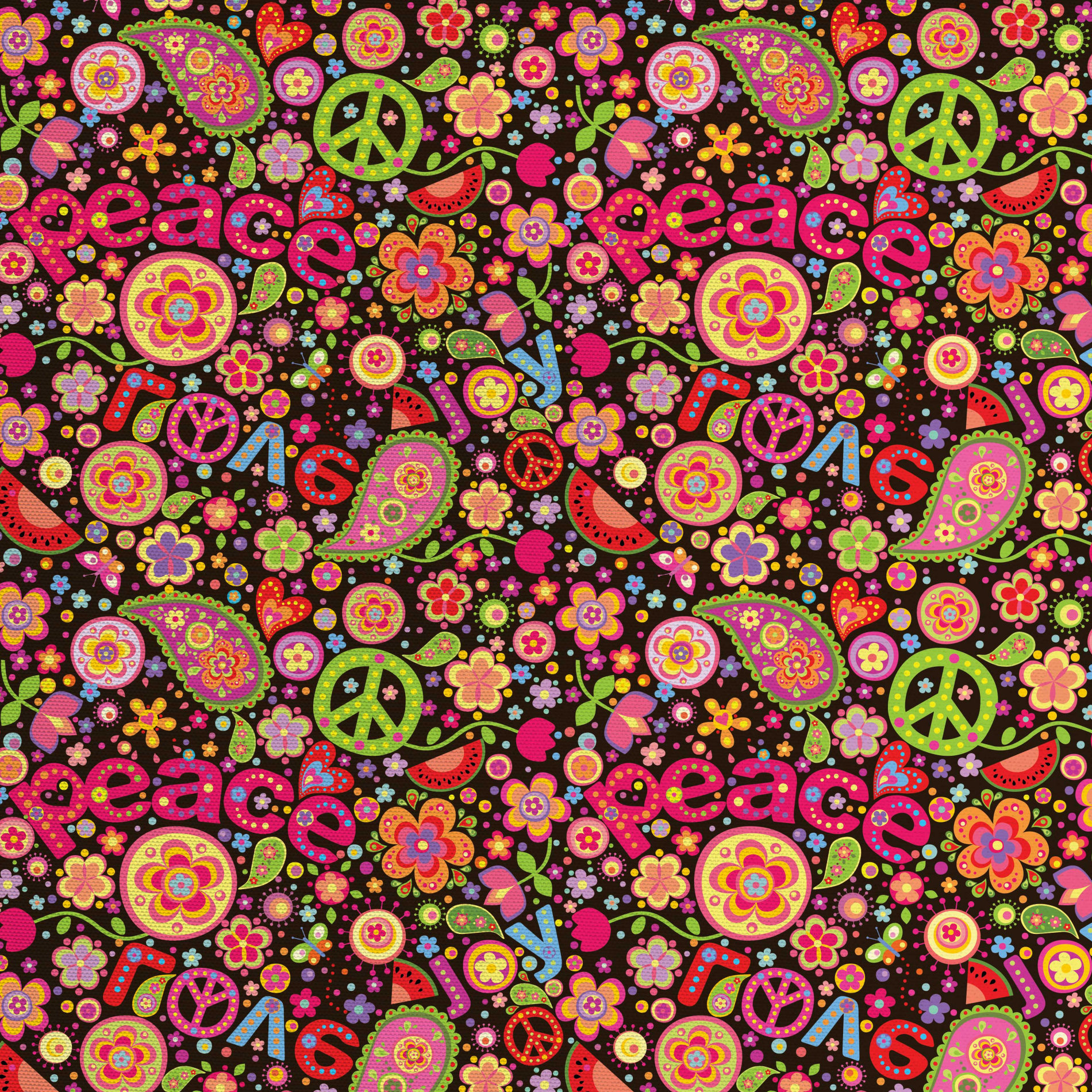 East Urban Home Groovy Fabric | Wayfair