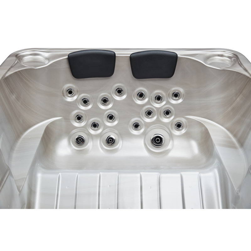 Luxury Spas 4 - Person 39 - Jet Acrylic Rectangular Hot Tub with ...