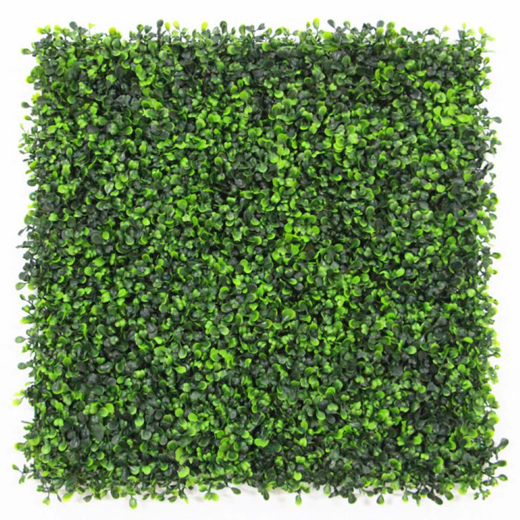 e-Joy 1.6 ft. H x 1.6 ft. W Artificial Boxwood Fence Panel | Wayfair