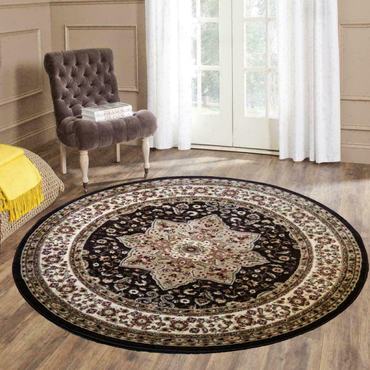 Latitude Vive Brown_Rome Traditional Floral Rug | Wayfair.co.uk