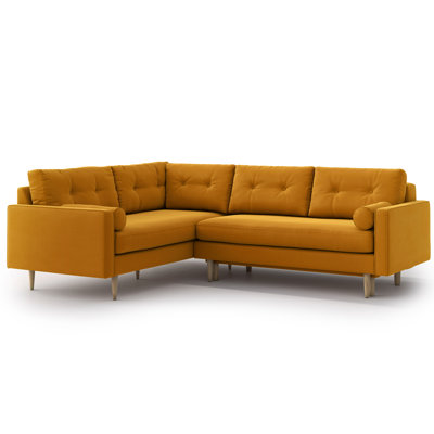 Yellow Corner Sofas You'll Love | Wayfair.co.uk