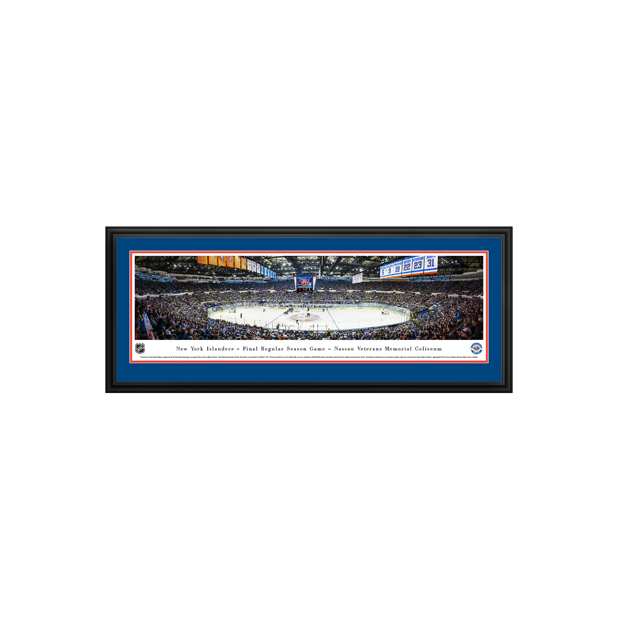 Vault W Artwork NHL New York Islanders Center Ice by James Blakeway ...