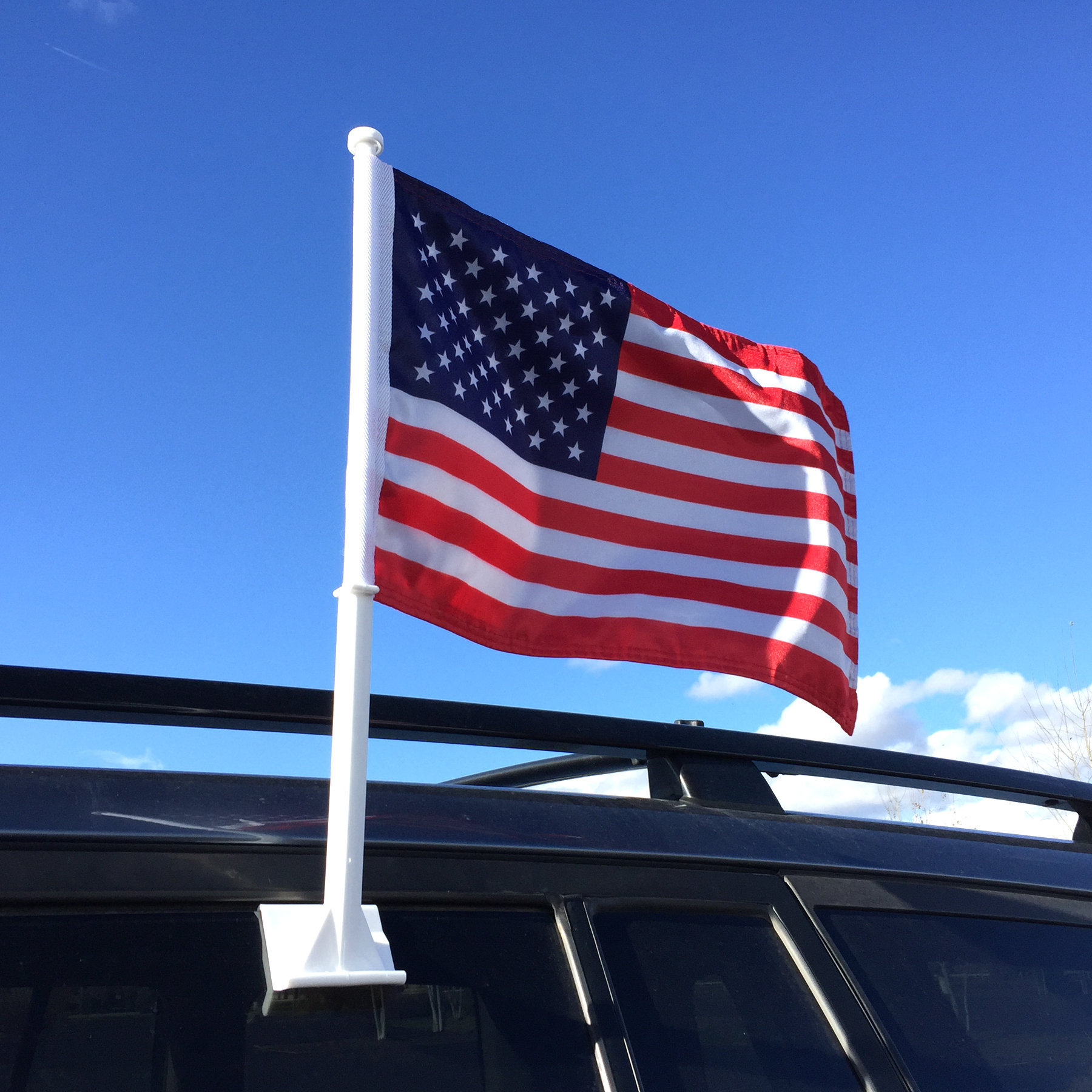Gracie Oaks U.S. Flag Car Flag | Wayfair