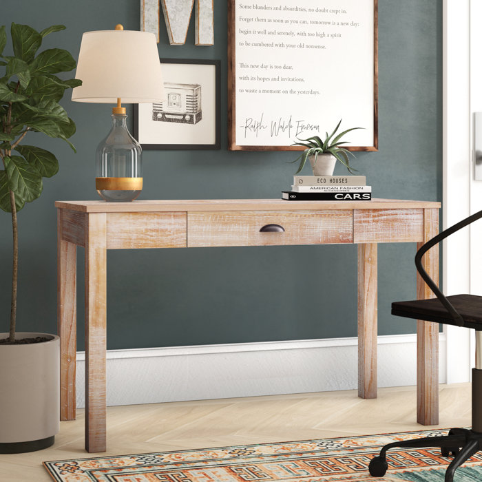 Grain Wood Furniture Montauk Solid Wood Desk & Reviews | Wayfair