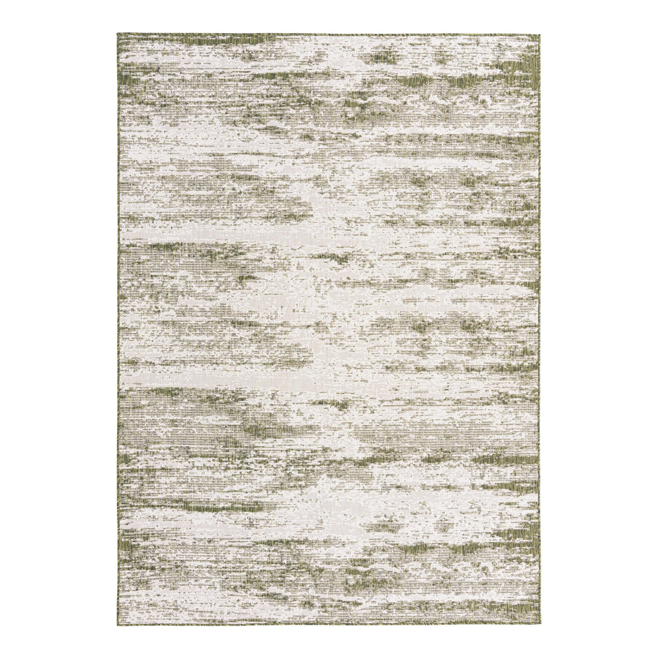 17 Stories Ody Power Loom Green Indoor/Outdoor Rug | Wayfair