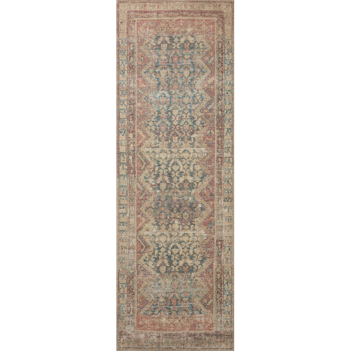 Angela Rose x Loloi Aubrey Ocean / Spice Area Rug & Reviews | Wayfair