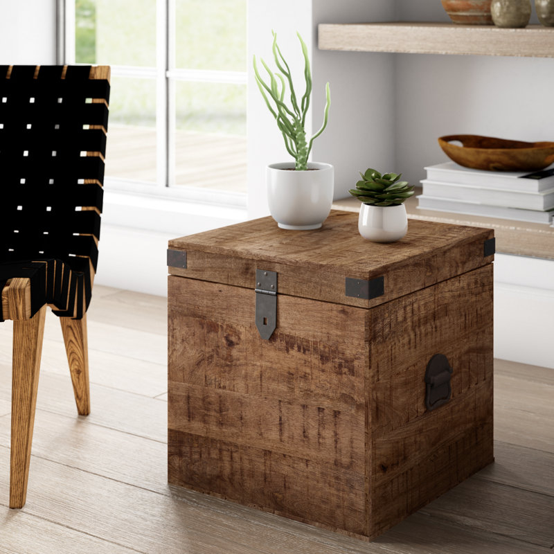 Mistana™ Angelique Solid Wood Block End Table & Reviews - Wayfair Canada