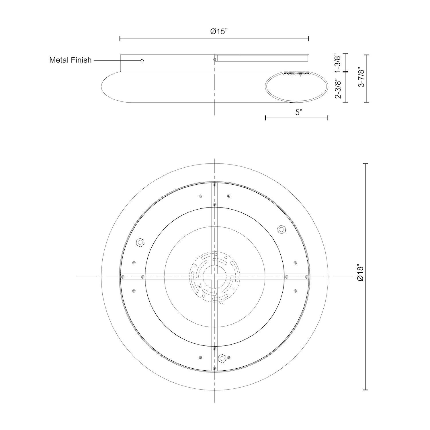Kuzco Lighting Cumulus LED Flush Mount | Wayfair
