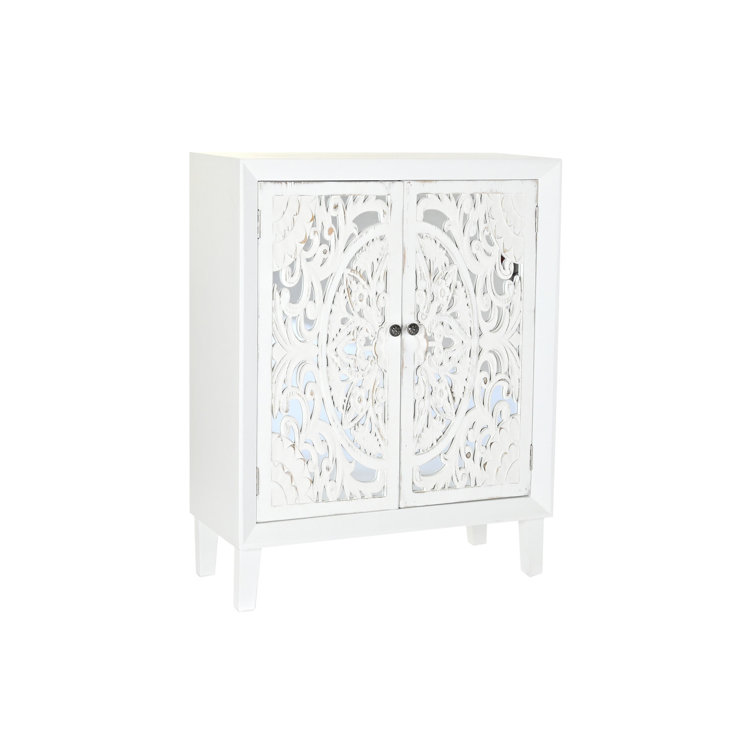 Ebern Designs Jamilex 80Cm Wide Spruce Solid Wood Highboard | Wayfair.co.uk