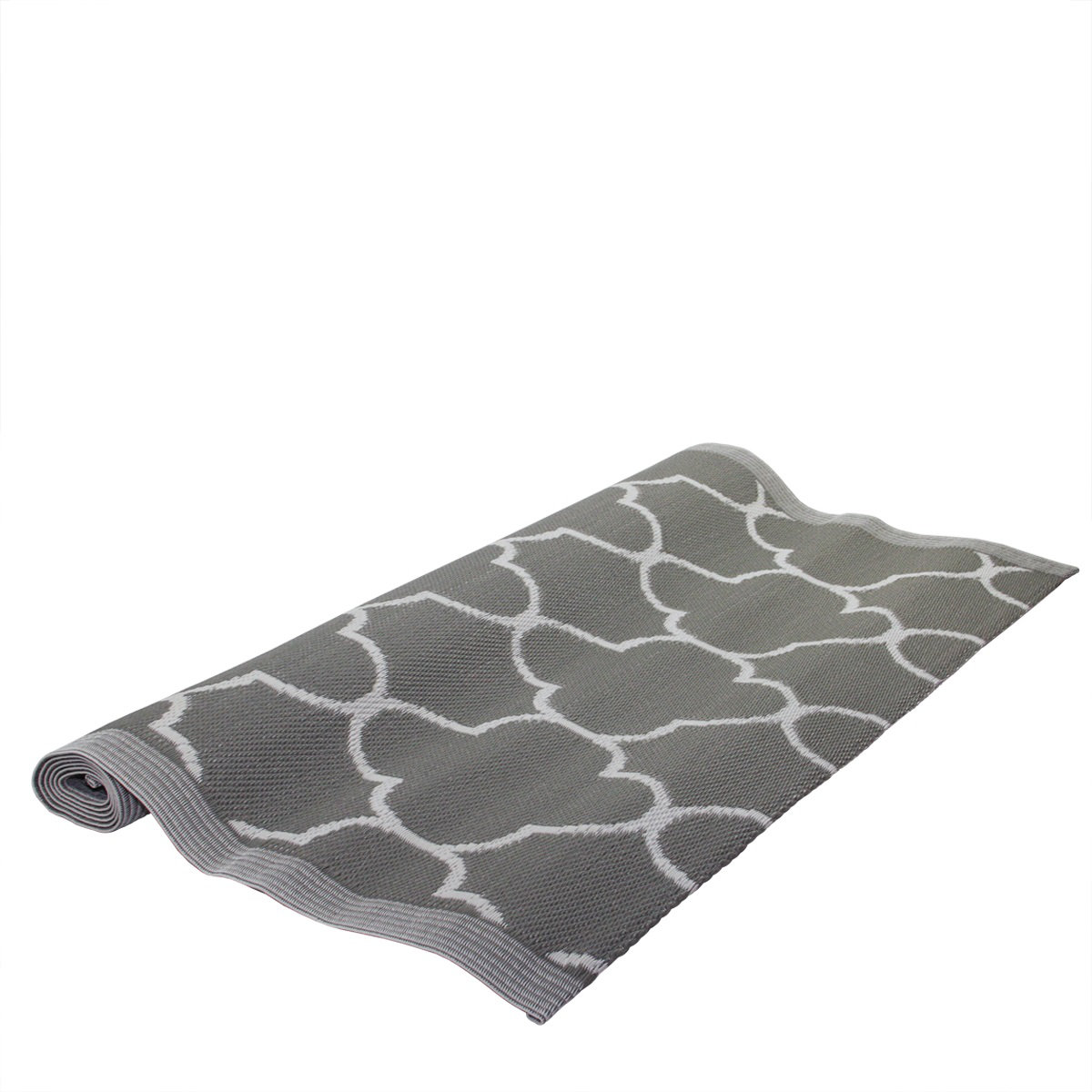 Red Barrel Studio® 4' x 6' Basic Luxury Jet Black and White Snowflake ...