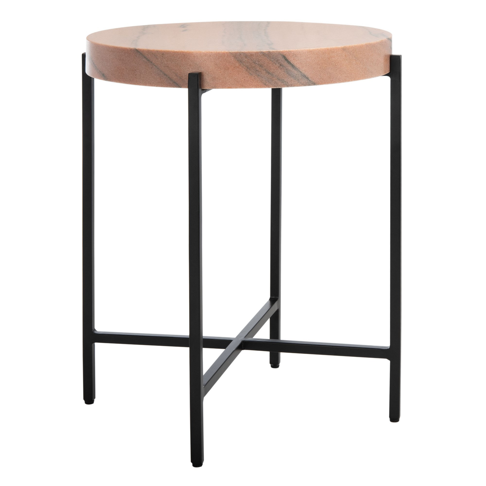 Joss & Main Torino 22'' Tall Genuine Marble End Table & Reviews | Wayfair