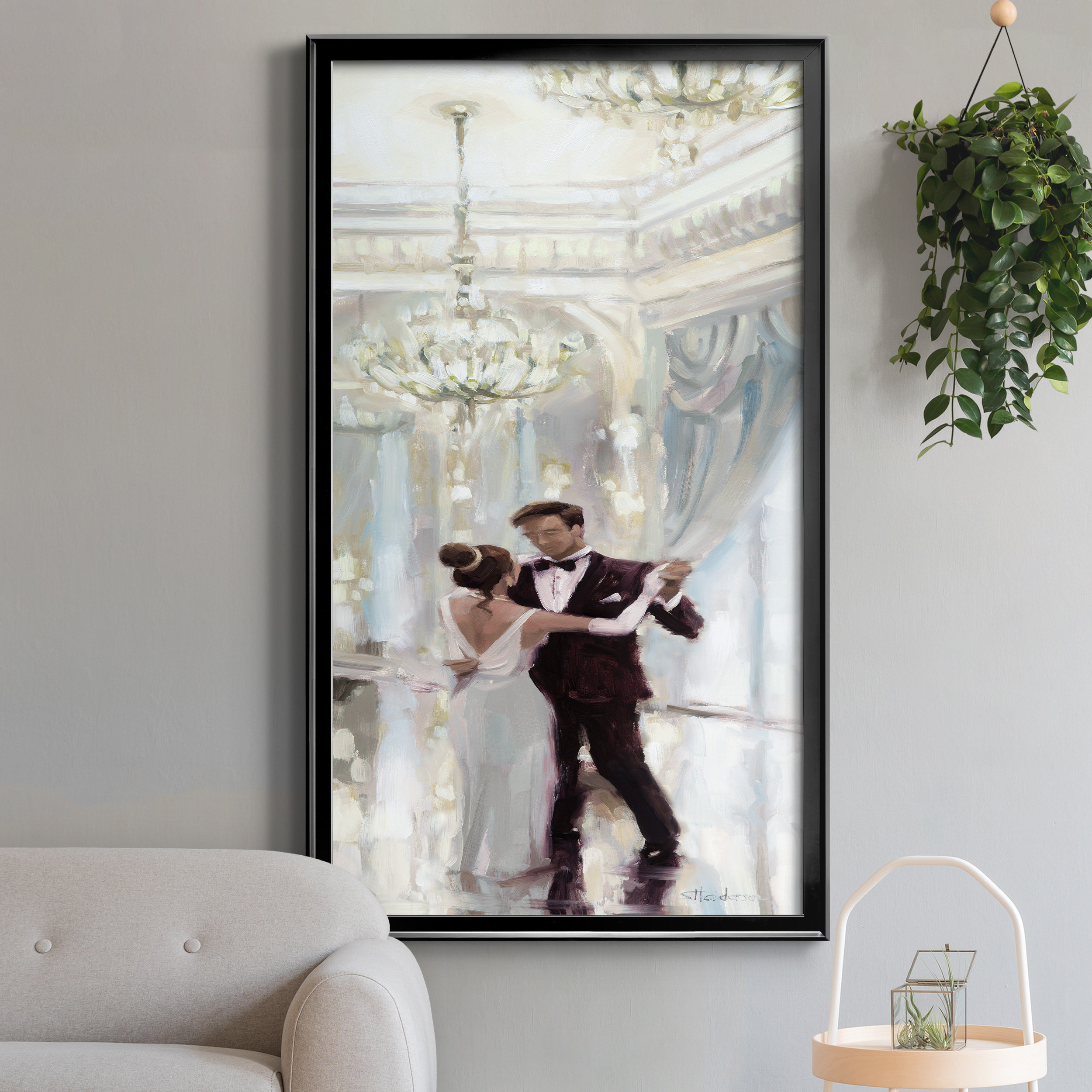 House of Hampton® Ballroom Dancing - Picture Frame Painting on Canvas ...