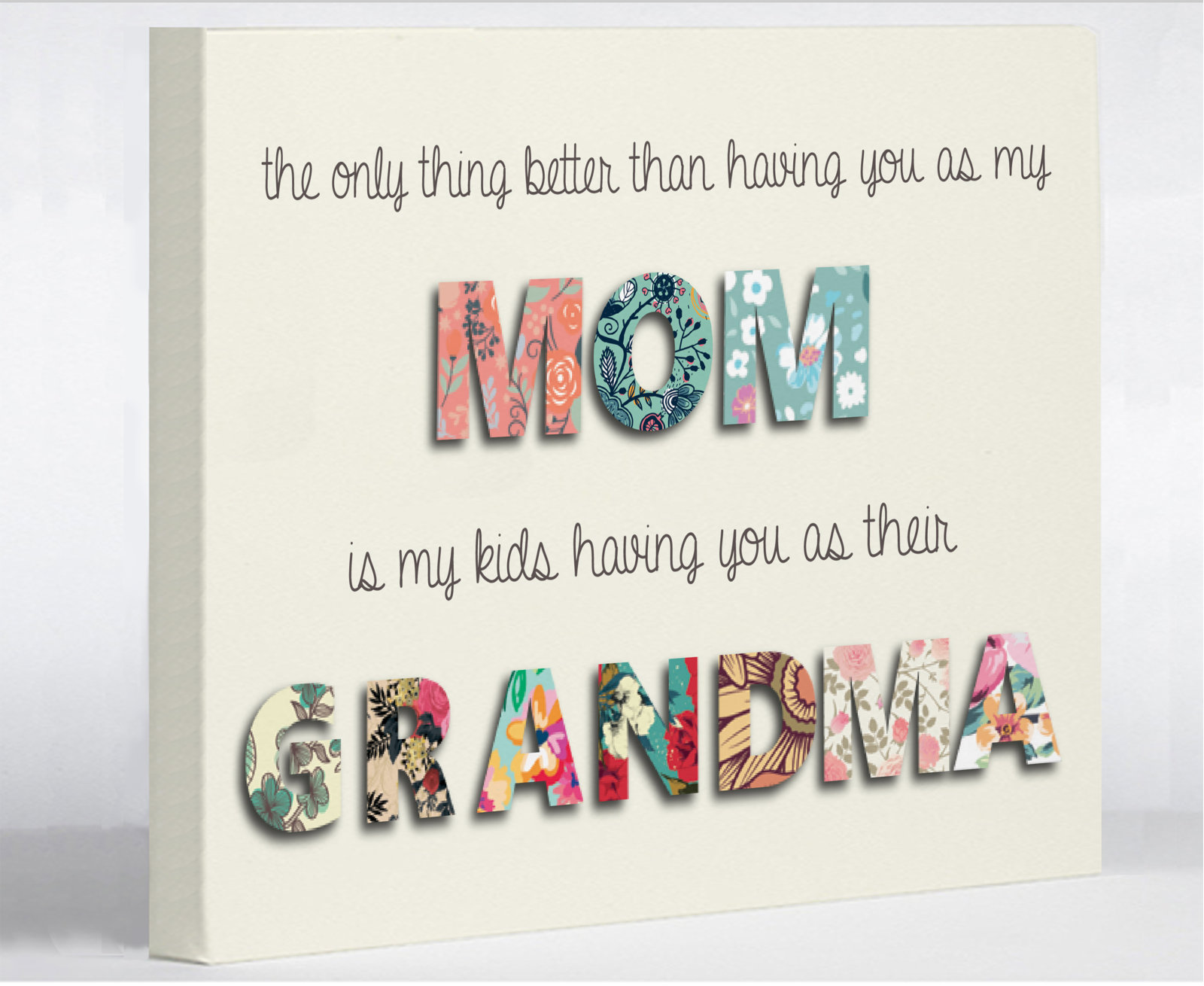 Lovely, Charming and Adorable Mom Wall Art - Mother's Day Wall Art