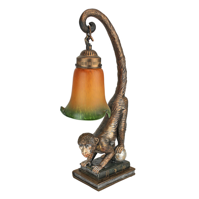 Design Toscano Monkey Business 18" Table Lamp & Reviews | Wayfair
