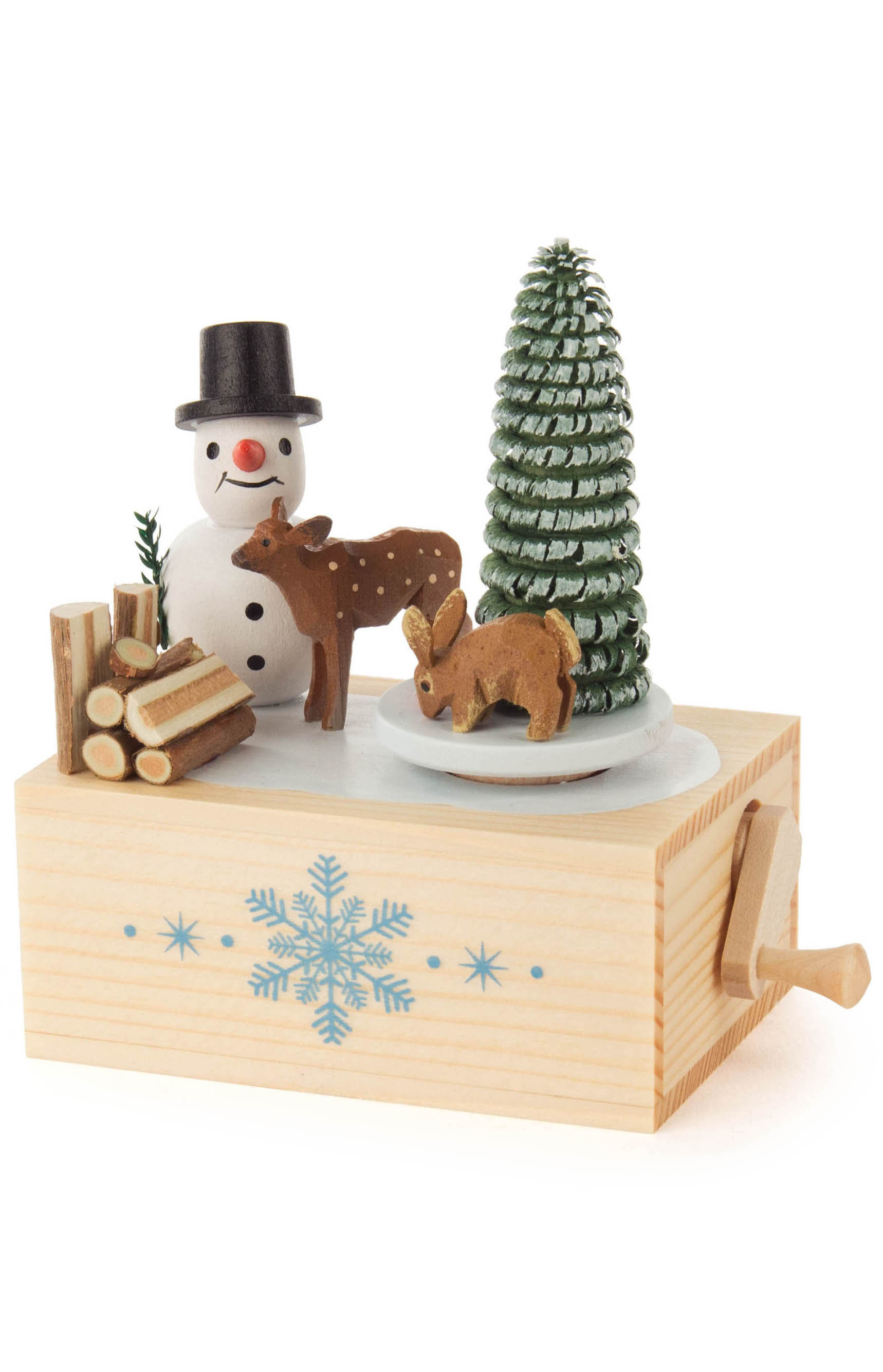 The Holiday Aisle® Music Box Snowman | Wayfair