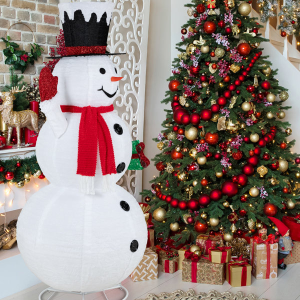 Outdoor-christmas-snowman | Wayfair