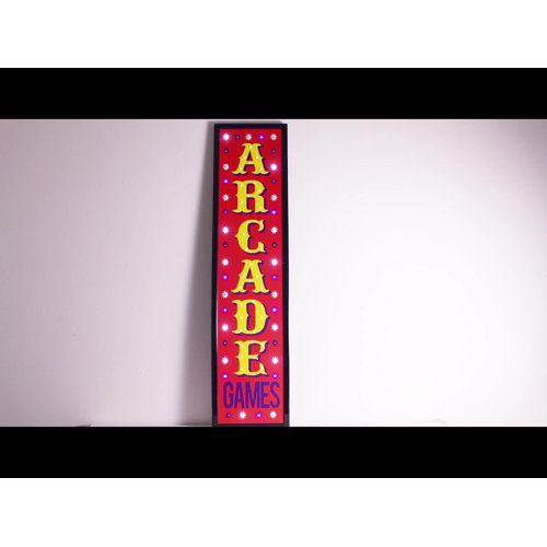 CYRG Arcade Games LED Marquee Sign & Reviews | Wayfair