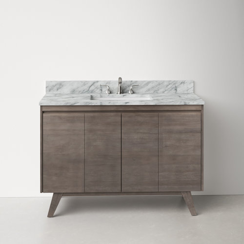 Modern 48 Inch Single Bathroom Vanities | AllModern