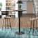 Williston Forge Chaska Bar Height 24'' Pedestal Dining Table & Reviews ...