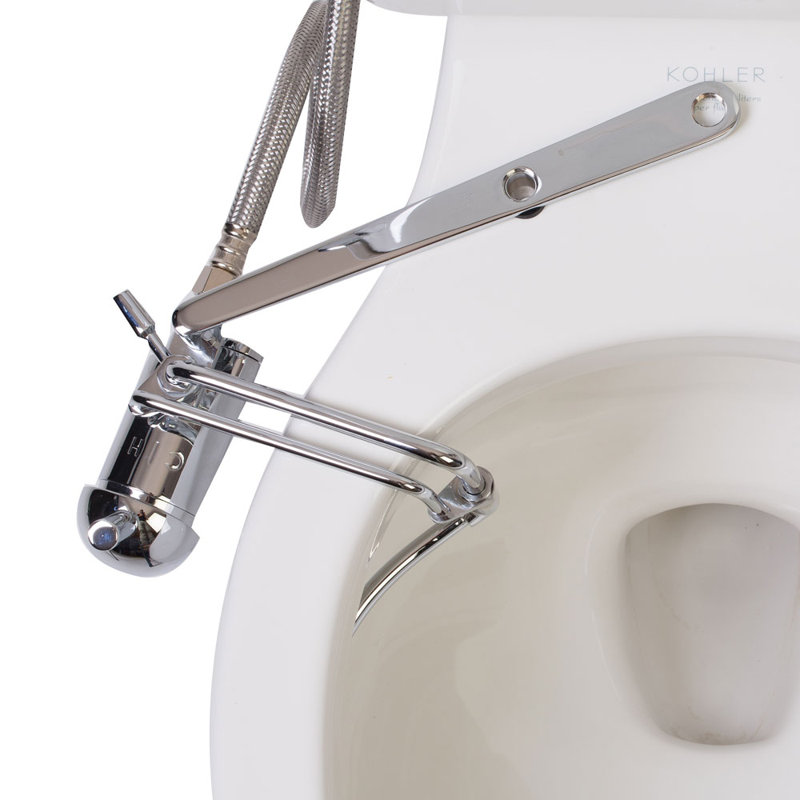 Go Bidet 2003c Chrome Bidet Attachment | Wayfair