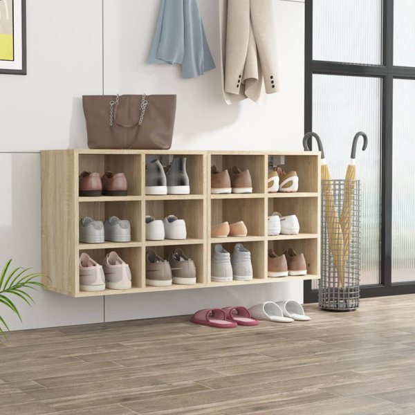 Brayden Studio 12 Pair Shoe Rack | Wayfair.co.uk
